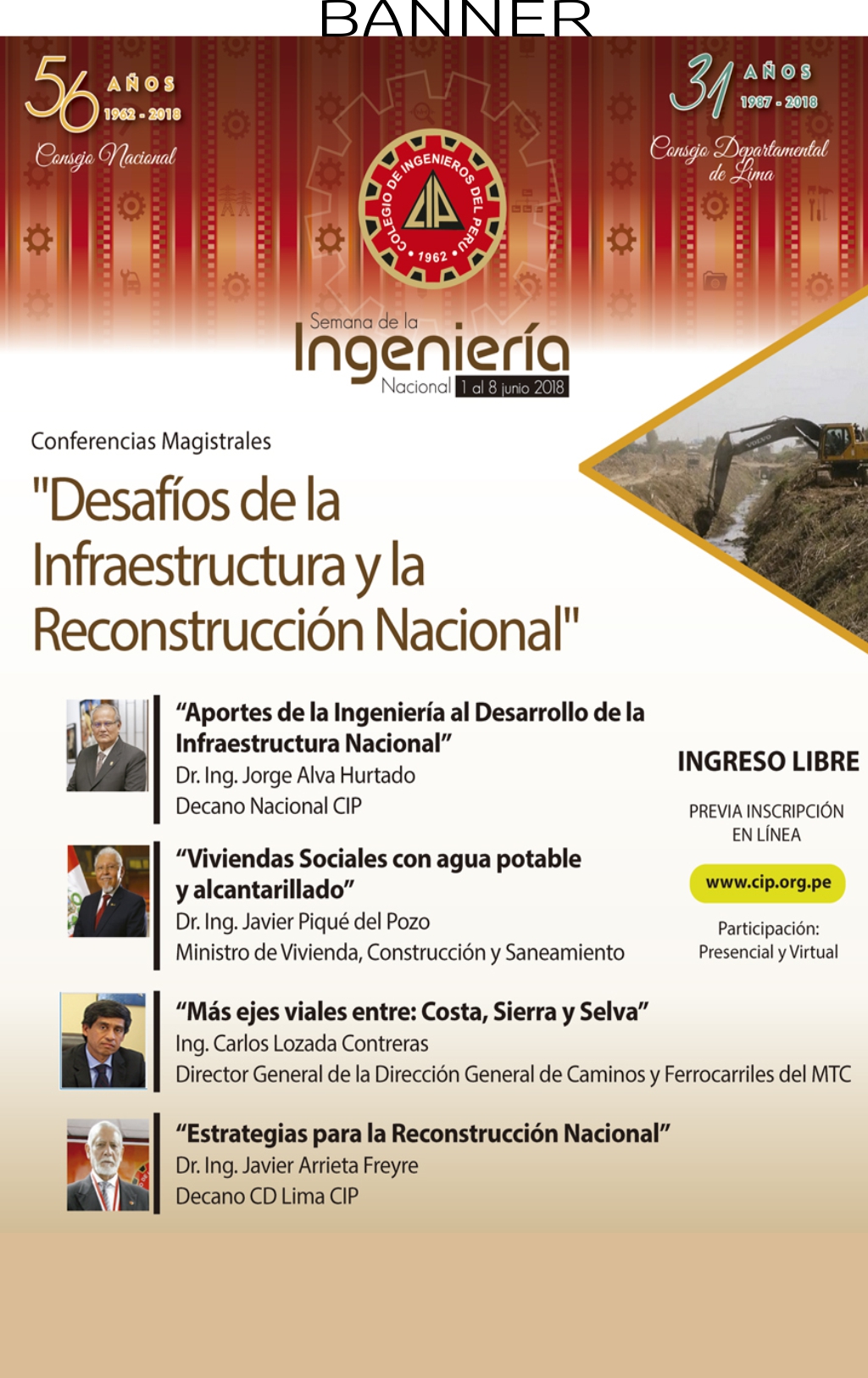 01062018_ConferenciaMagistral - Colegio de Ingenieros del Perú