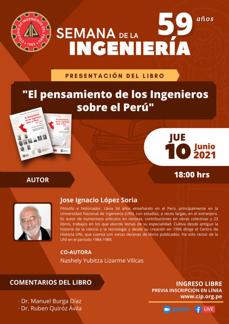 El pensamiento de los ingenieros del Perú - Colegio de Ingenieros del Perú